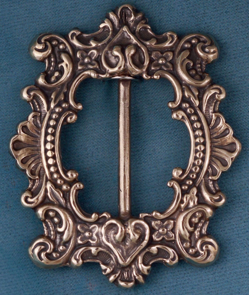 Bronze Victorian Gothic Ornate Steampunk Buckle Accessory - Etsy