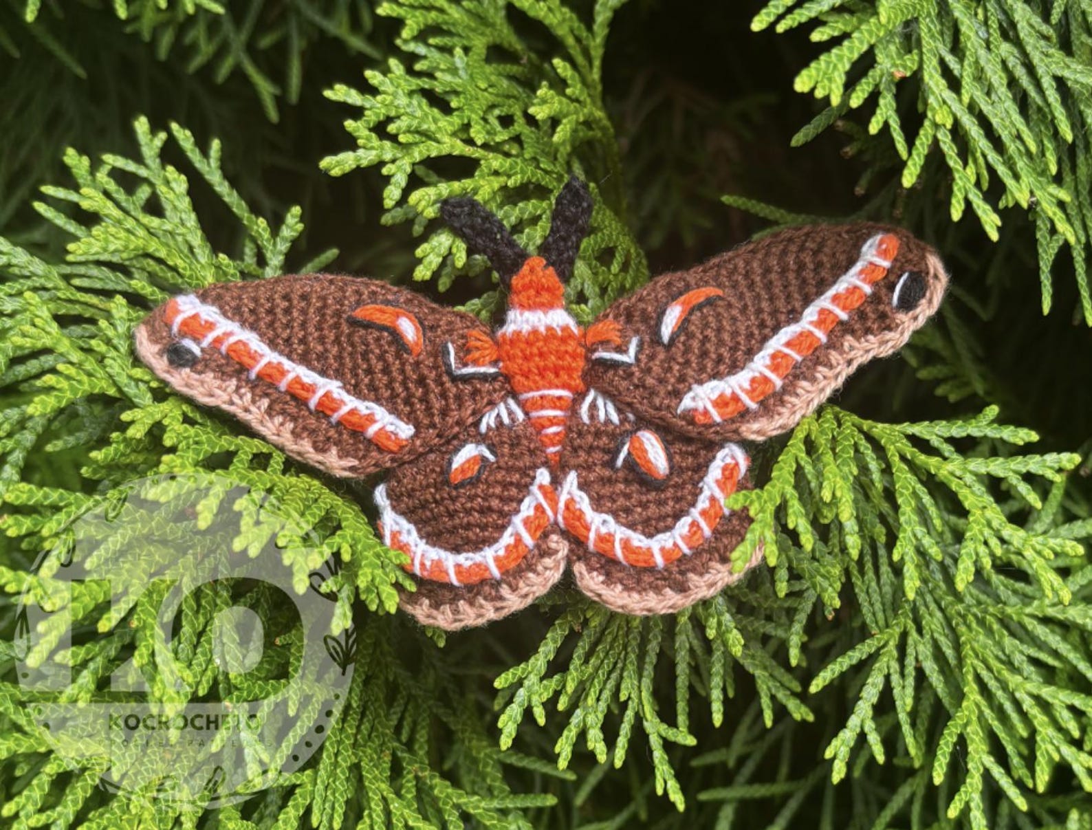 PATTERN Crochet Cecropia Moth - Etsy