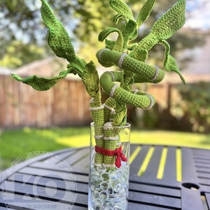 PATTERN Crochet Bamboo Plant - Etsy