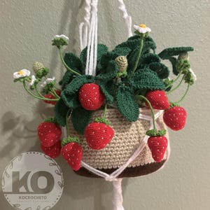 PATTERN Crochet Strawberry Plant - Etsy