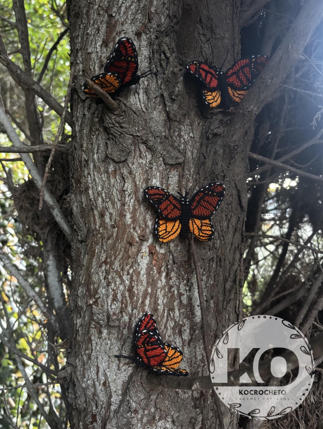 PATTERN Crochet Monarch Butterfly - Etsy