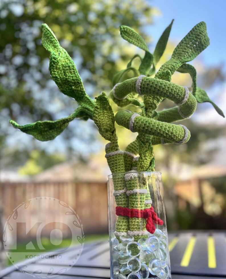 PATTERN Crochet Bamboo Plant - Etsy