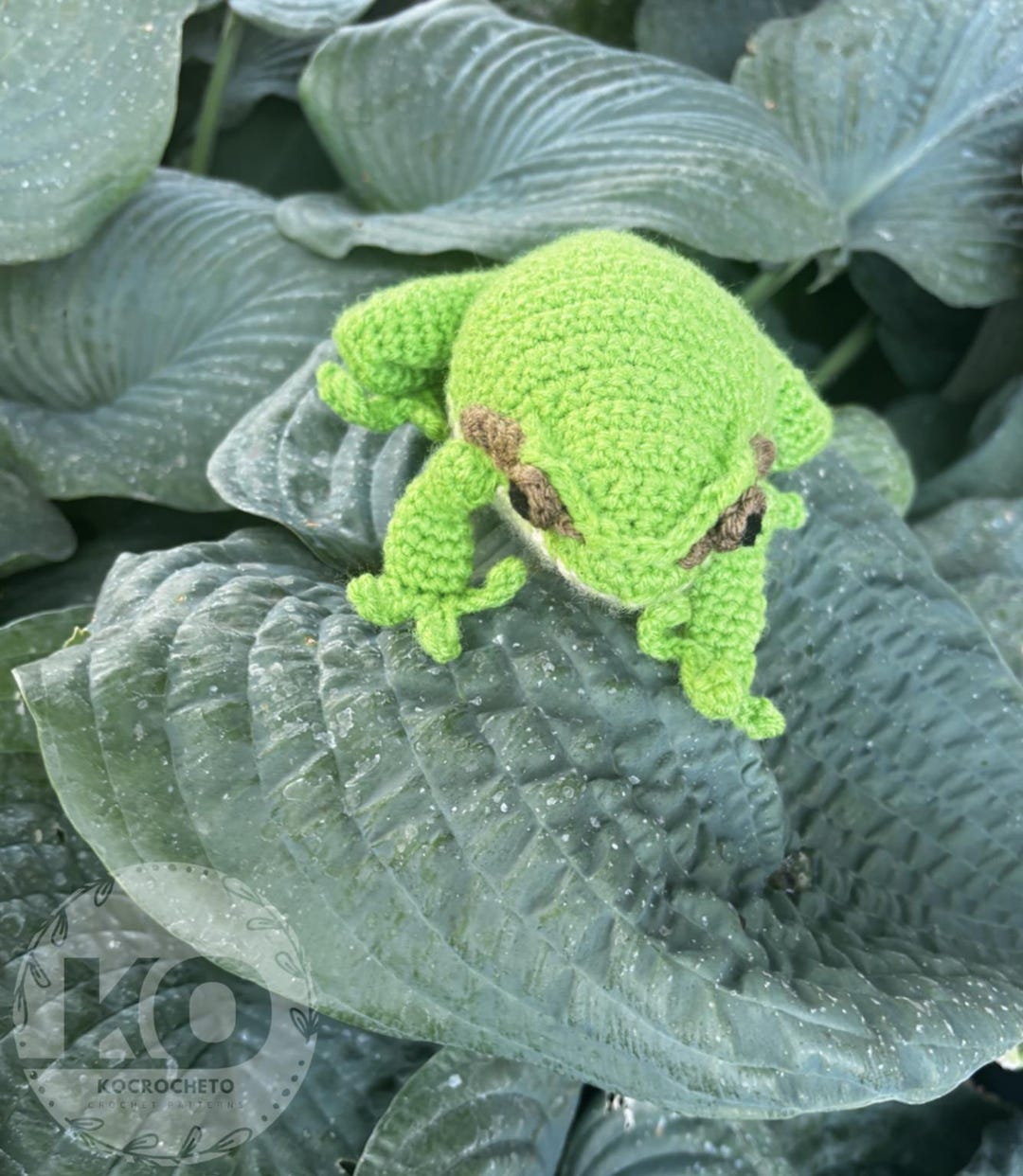 PATTERN Crochet Pacific Tree Frog - Etsy