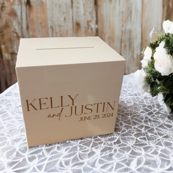 Wedding Card Box With Lock - Etsy
