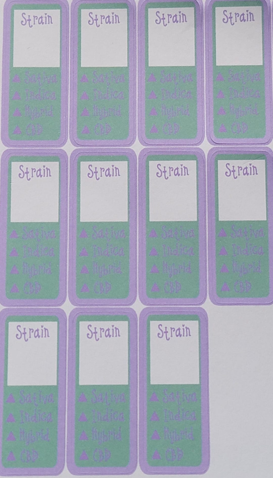 510 Vape Cartridge Labels/stickers - Etsy