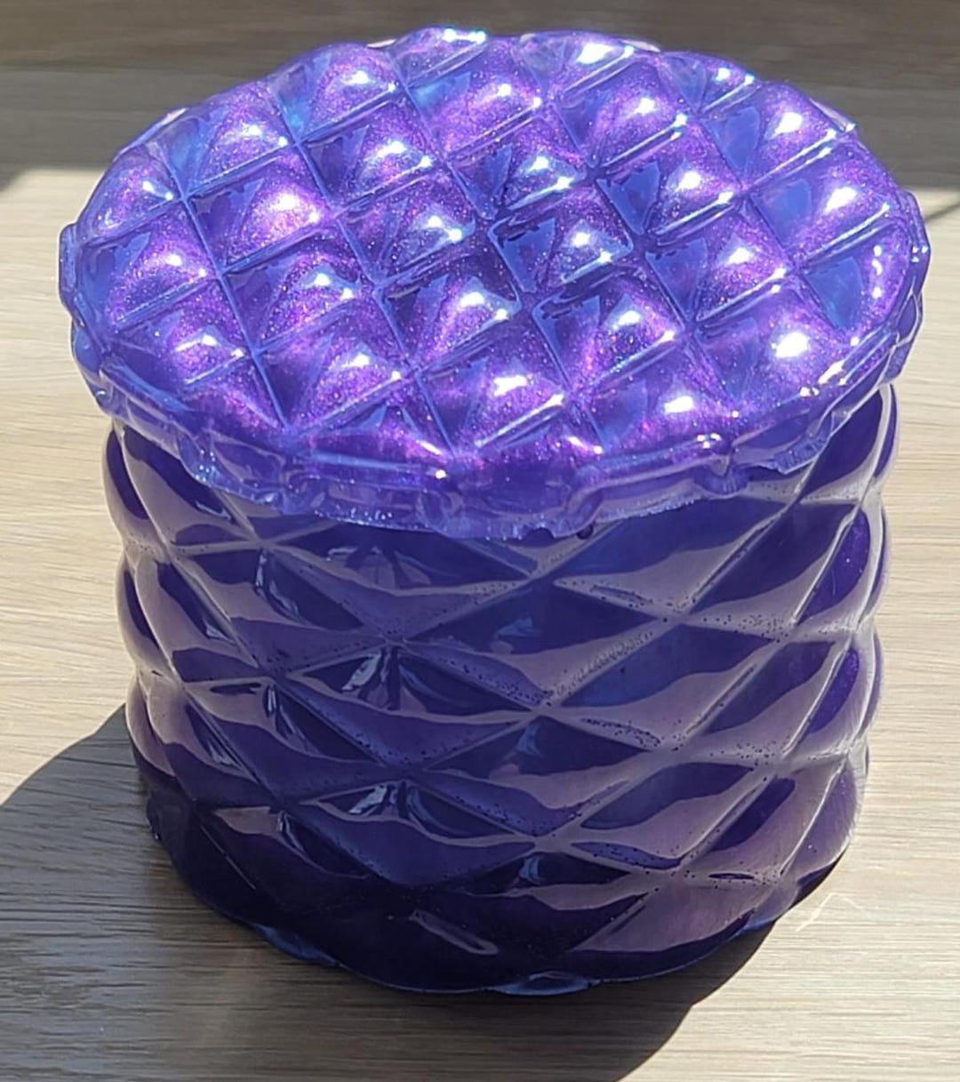 Stashin’ in Style – A Quilted Classic With a Twist of Iridescence - Etsy