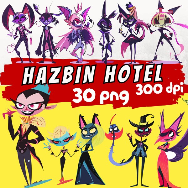 Hazbin Hotel Png - Etsy