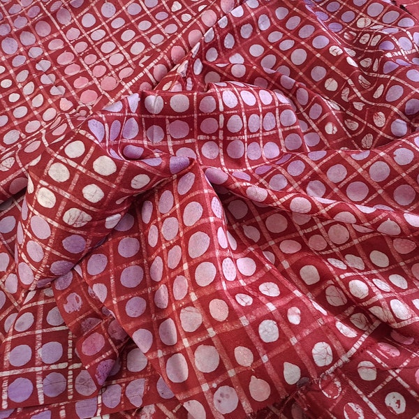Modern Red Fabric - Etsy