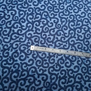 Blue Fabric, Classic African Print Fabric, by the Yard, Indigo Blue ...