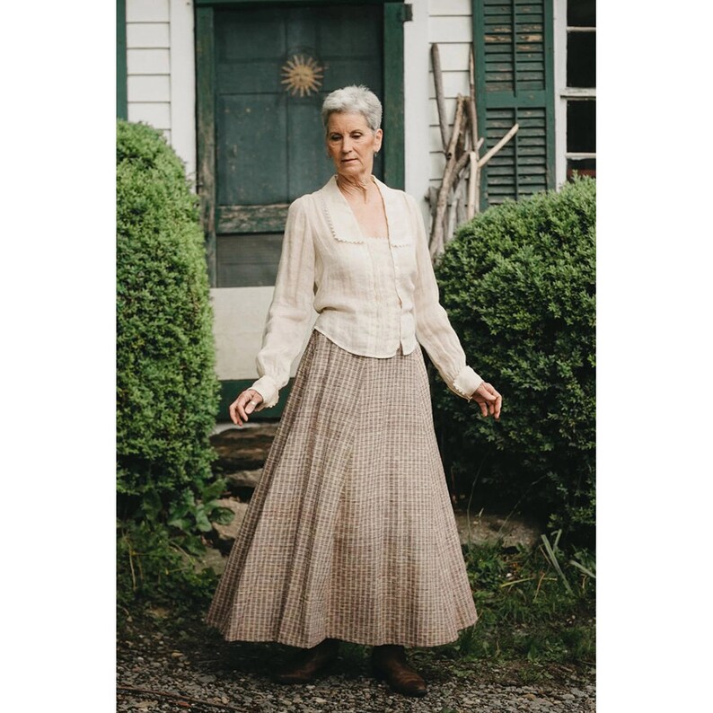 Folkwear Walking Skirt Sewing Pattern Paper Sewing Pattern | Etsy