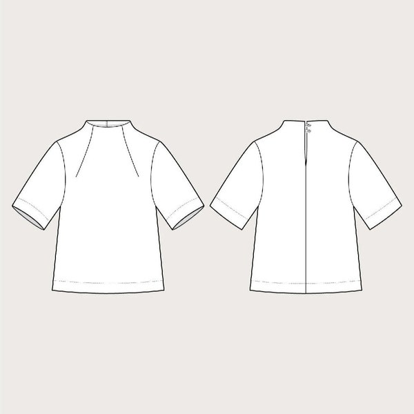 Funnel Neck Dress - Etsy