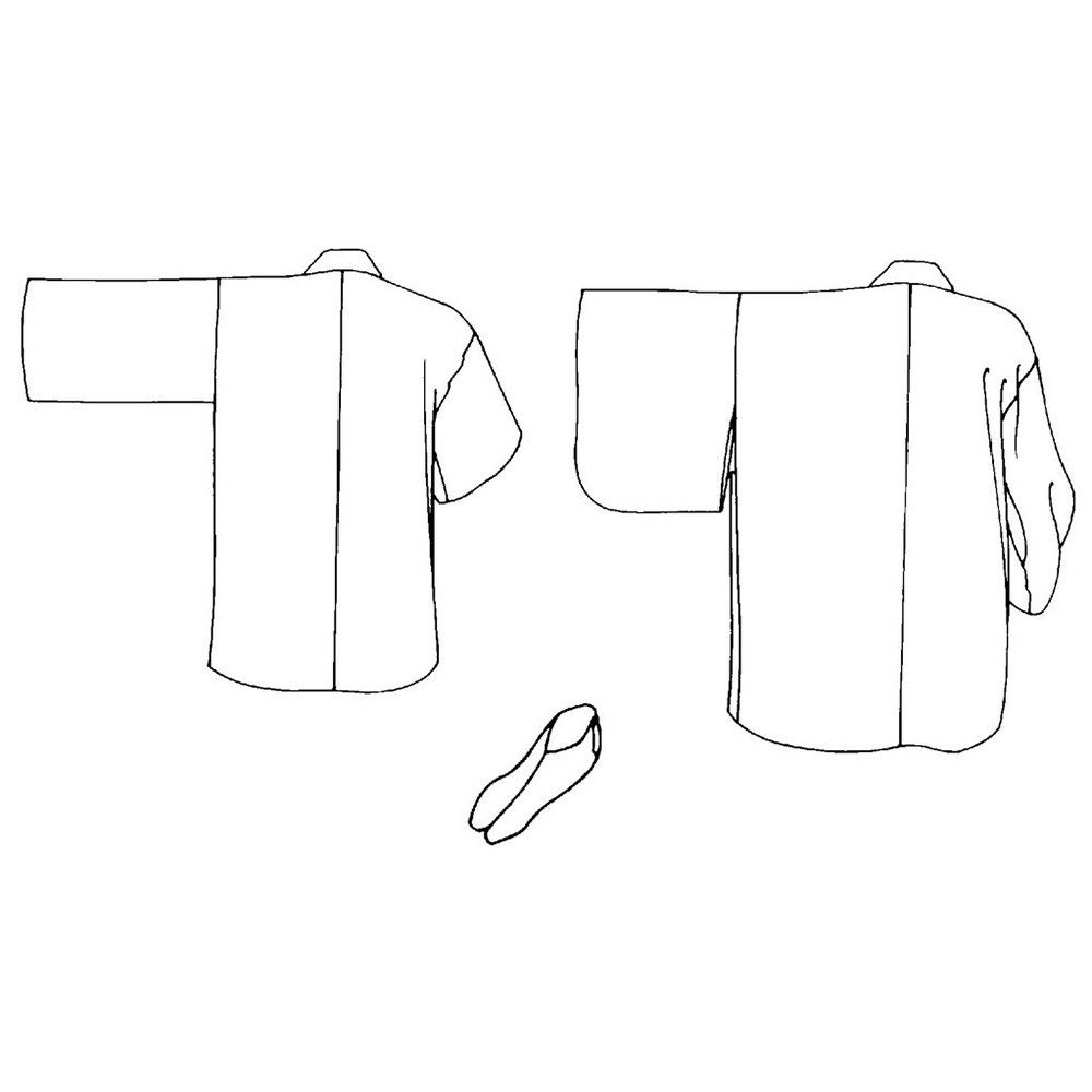 Folkwear Japanese Haori and Hapi Sewing Pattern Paper Sewing - Etsy UK