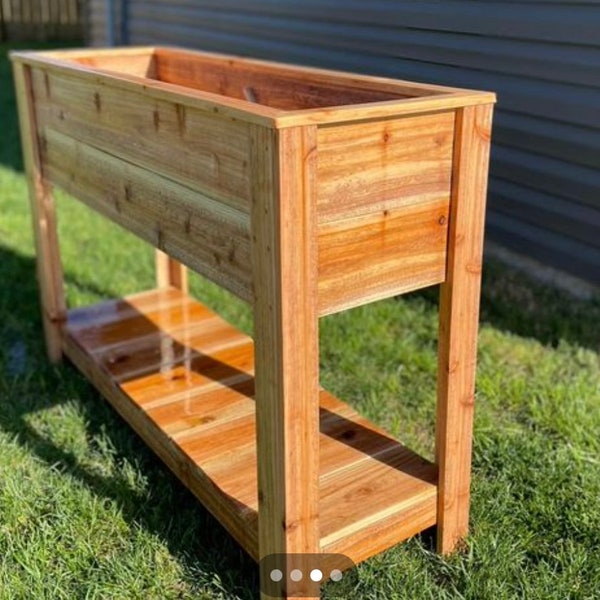 Red Cedar Planter - Etsy
