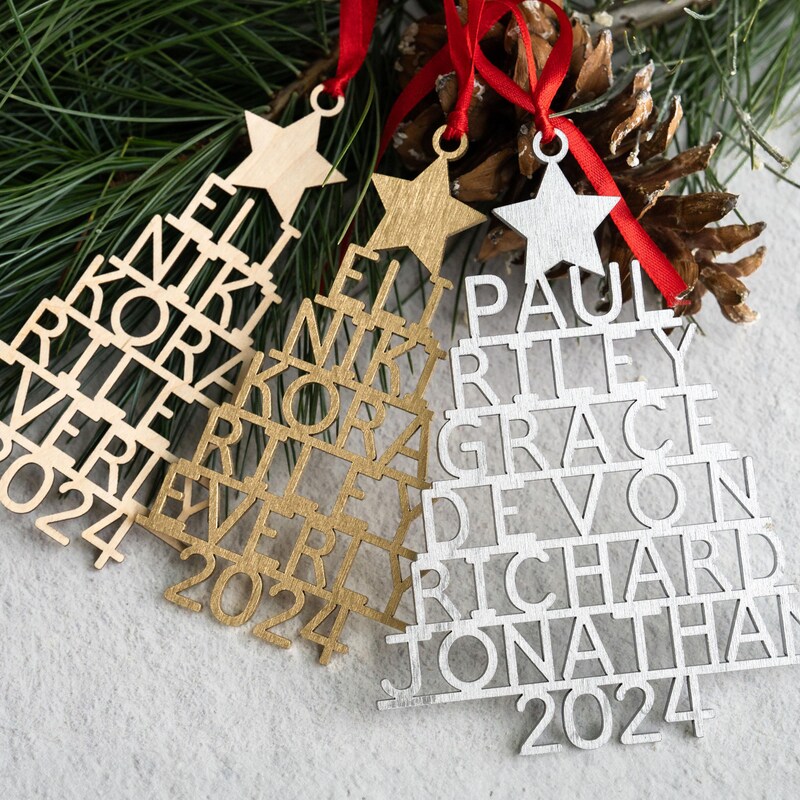 Family Tree Ornaments - Etsy