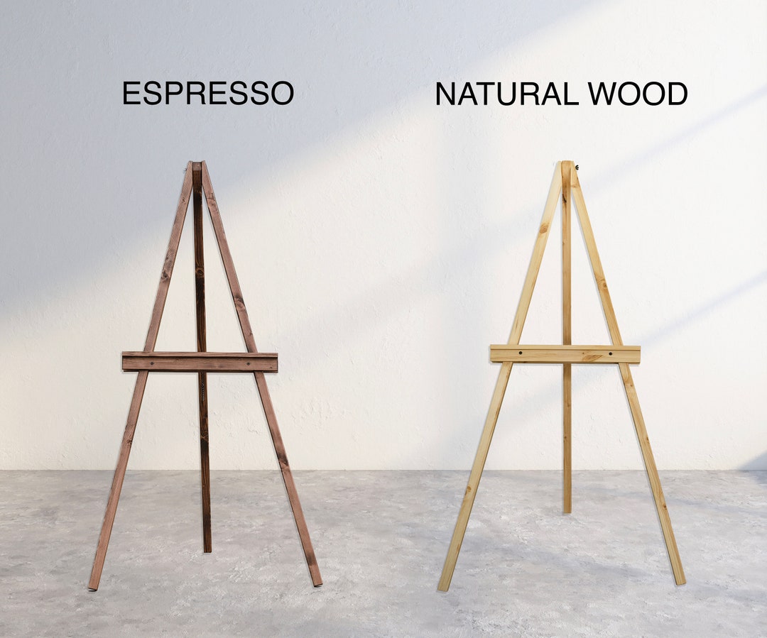 Elegant Wooden Easel - Versatile Wedding Sign Stand - Sturdy Easel for ...