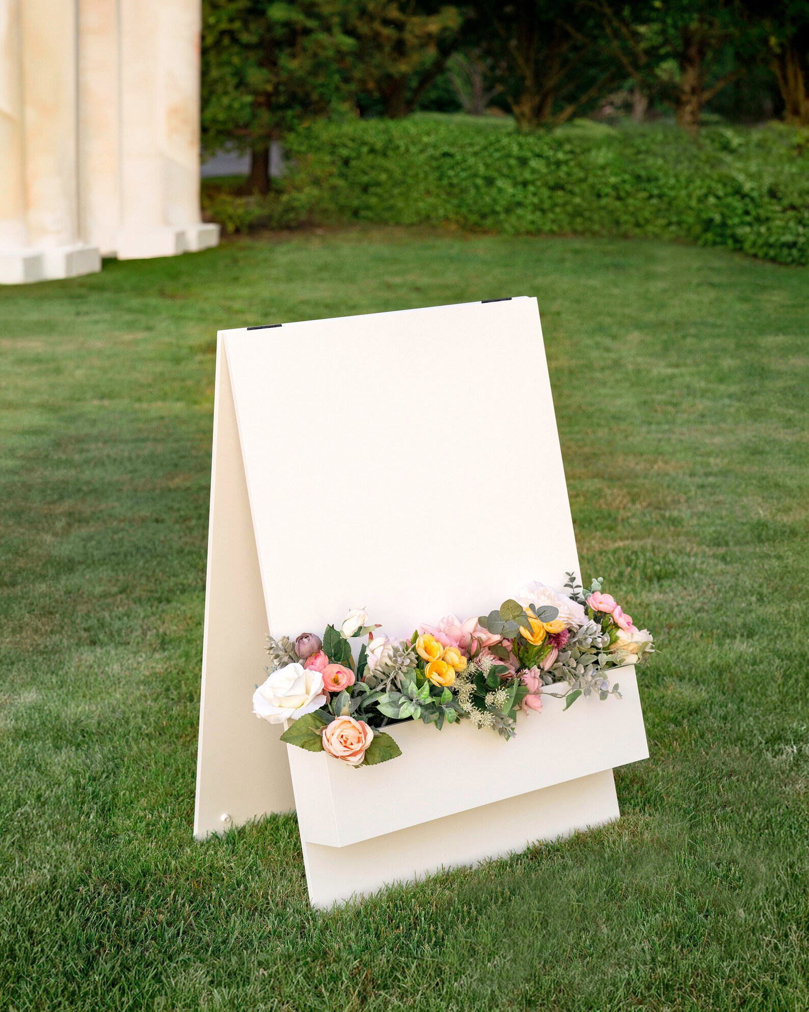 Classy Flower Box Welcome Sign Wedding Welcome Sign Custom Personalized ...