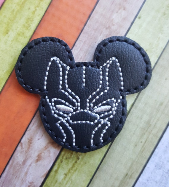 Panther Cat Felties UNCUT FELTIE Felt Embellishments | Etsy