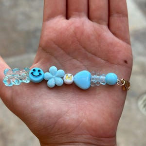 Preppy Keychain - Etsy