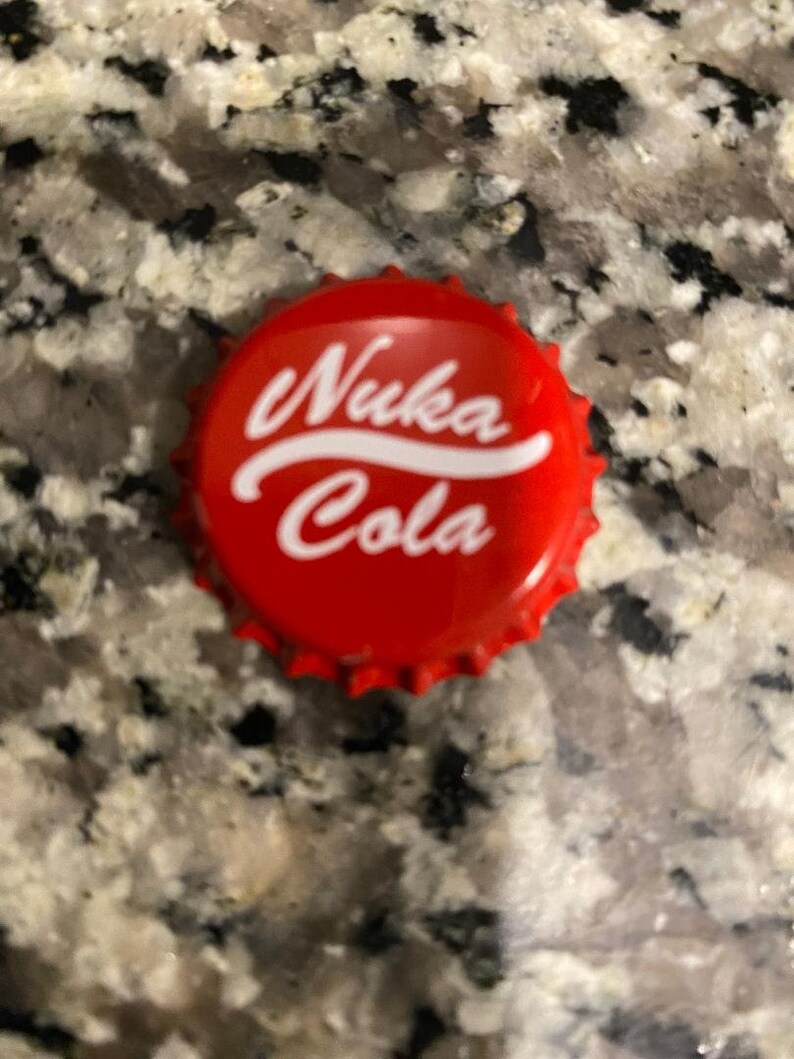 Home Made Nuka Cola Bottle Caps - Etsy