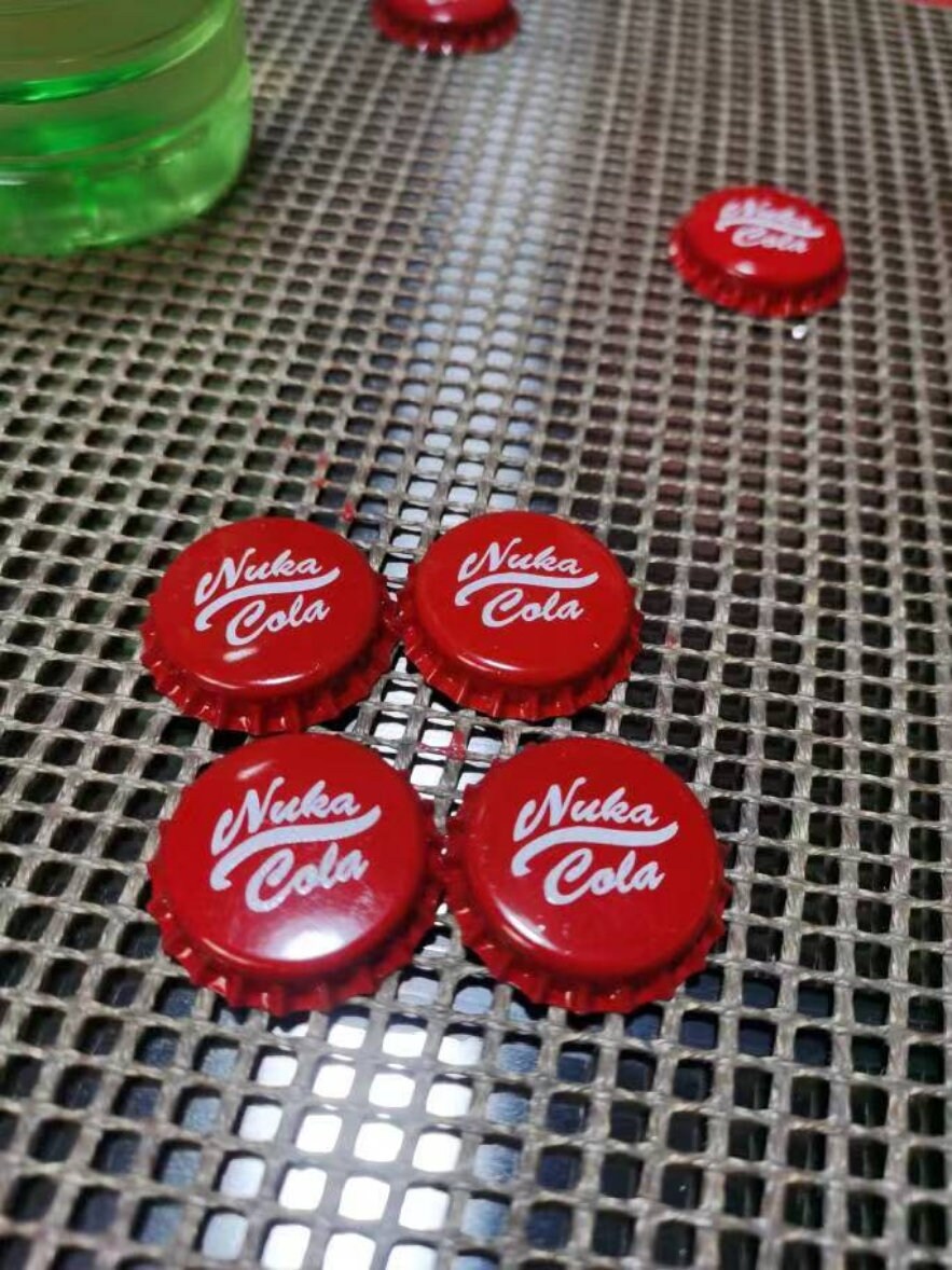 Home Made Nuka Cola Bottle Caps - Etsy