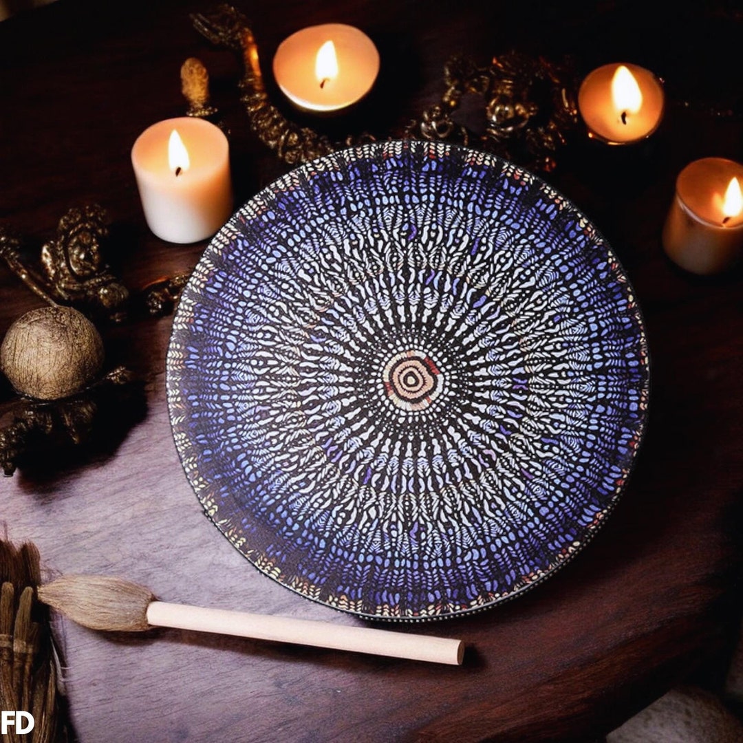 Tree of Life Handpad Drum Steel Tongue Vegan Tank Sound Bath Kalimba ...