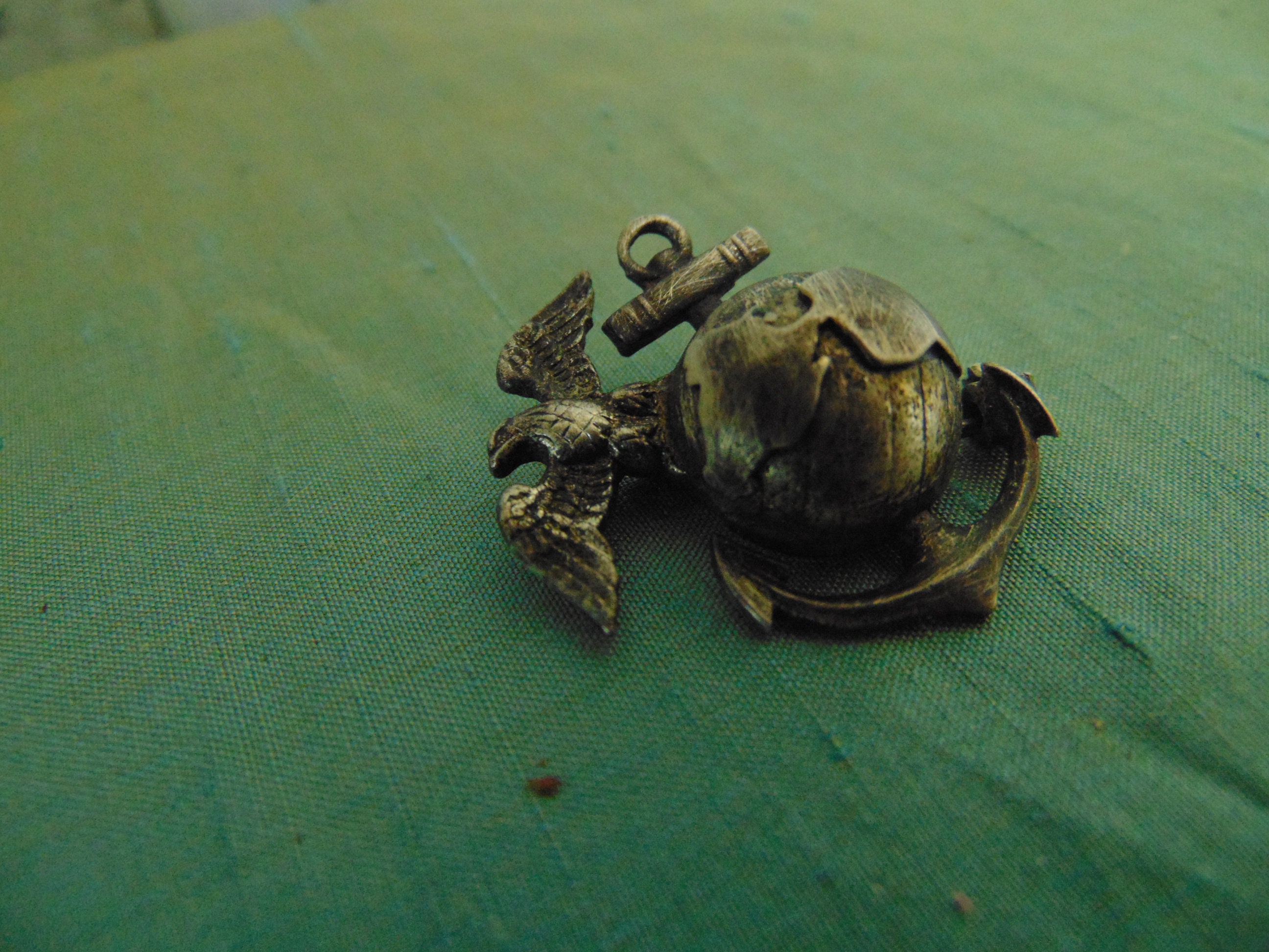 WW2 Sterling USMC Pin - Etsy