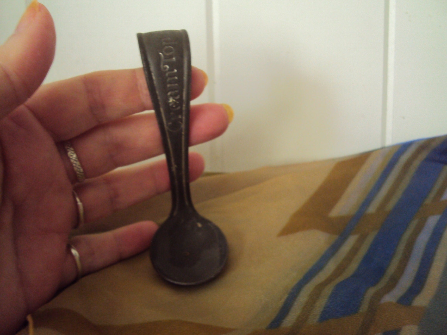 Vintage Cream Top Spoon Milk Dairy Spoon - Etsy