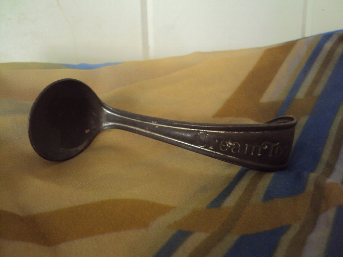 Vintage Cream Top Spoon Milk Dairy Spoon - Etsy