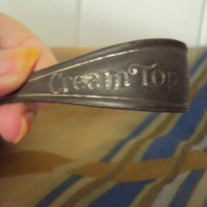 Vintage Cream Top Spoon Milk Dairy Spoon - Etsy