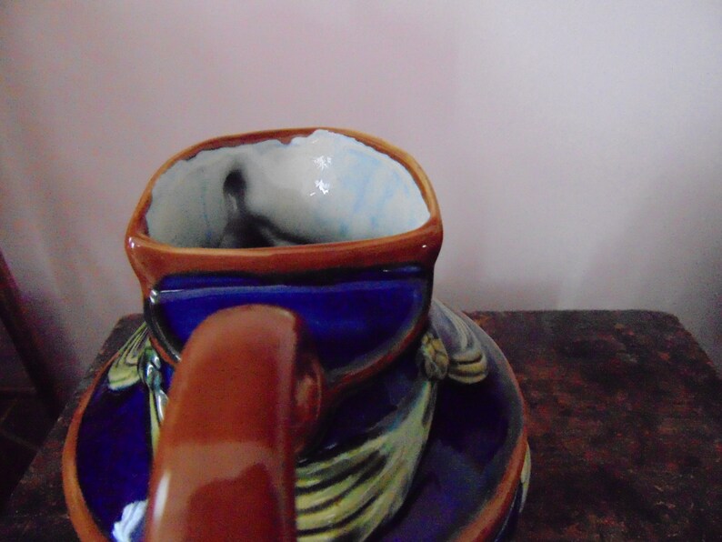 Mid Victorian English Majolica Cherub Water/wine Pitcher Possible 1870 ...