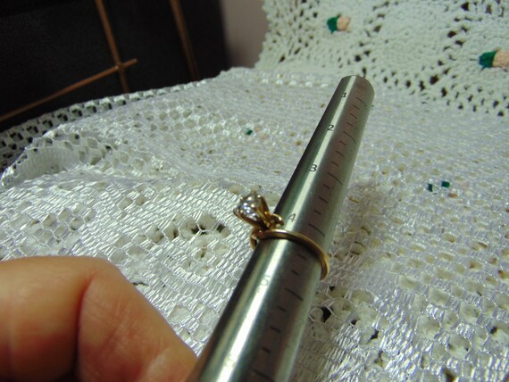 On Sale 1990's Wedding Ring Set 14K Gold with Quality… - Gem