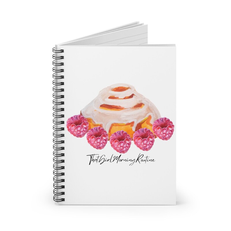 Cinnamon Roll Notebook - Etsy