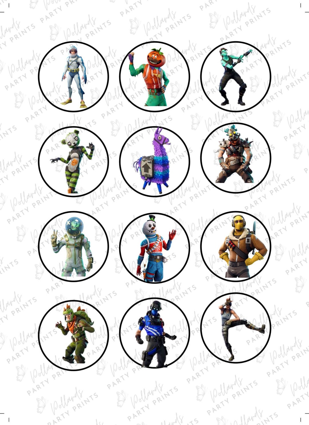 Eat, Sleep, Play, Gaming, Fishstick, Peely, Marshmallow, Printables ...