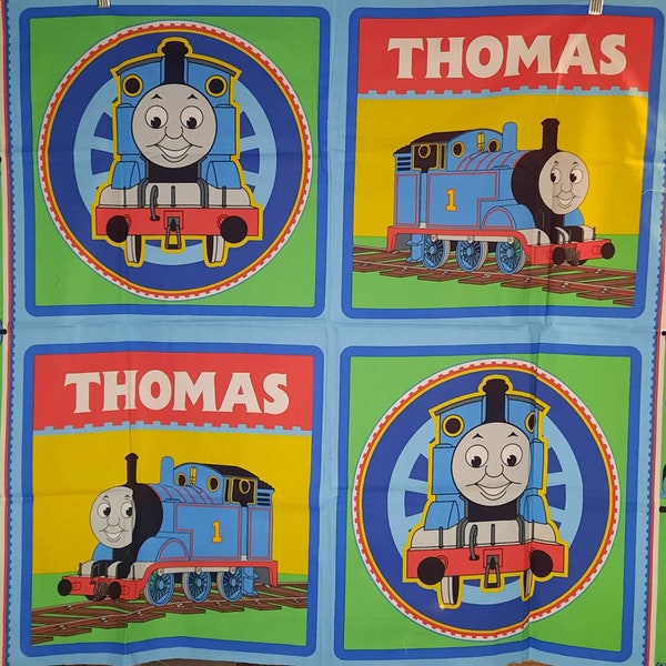 Thomas the Train Quilt Panel - Etsy
