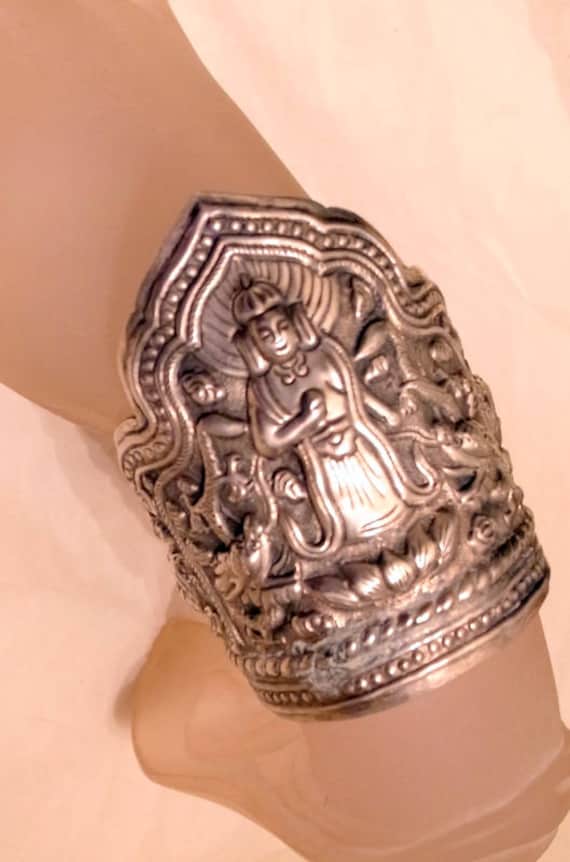 Vintage Chinese Silver Bracelet Over 2.5 Oz Sterling Silver | Etsy