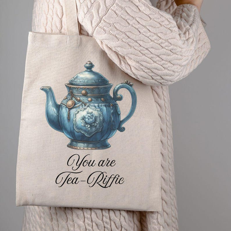 Tea-riffic Teapots Clip Art, Tea, Clipart for Commercial Use ...