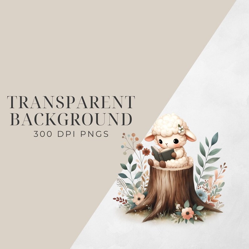 Watercolor Woodland Forest Friends Clip Art, Cute Animals, Clipart for ...