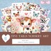Tiny Tails Nursery Art, Clipart for Commercial Use, JPG Files DIGITAL ...