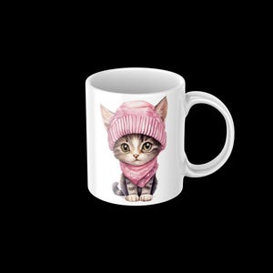Cozy Kittens Clip Art, Cats, Kittens, Winter, Clipart for Commercial ...