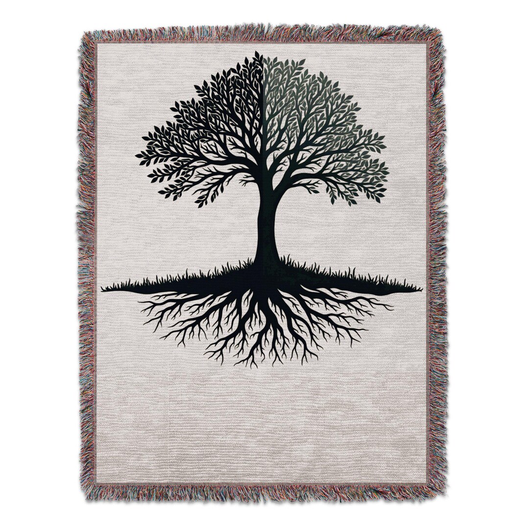 Tree of Life Throw Blanket, Cozy Nature-inspired Blanket, Perfect Gift ...