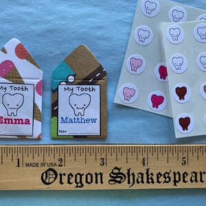 PERSONALIZED Set of 20 toothy Envelopes for Tooth - Etsy