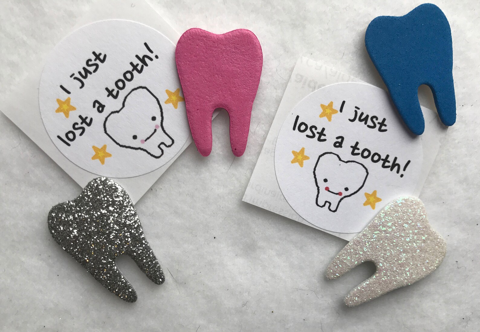 Set of 20 toothy Envelopes for Tooth Exchanges | Etsy