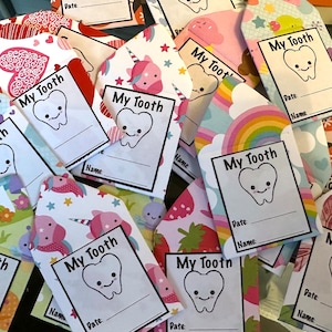 Set of 20 "toothy Envelopes" for Tooth Exchanges - Etsy