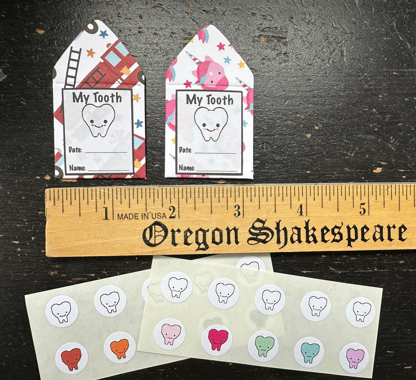 Set of 20 toothy Envelopes for Tooth Exchanges - Etsy