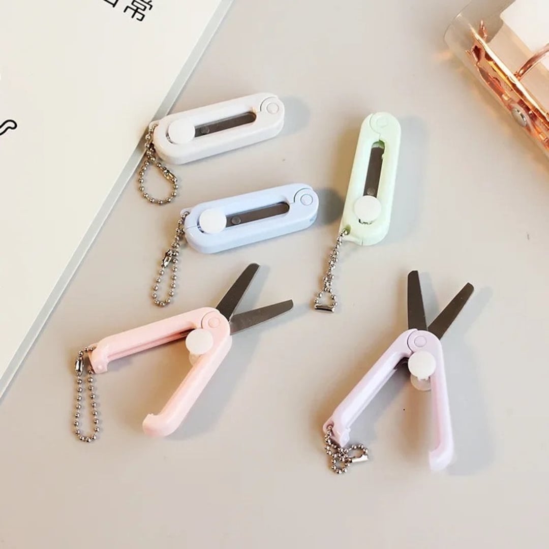 Mini Folding Scissors EDC Fidget Toy for Her for Him Gift Accessory ...