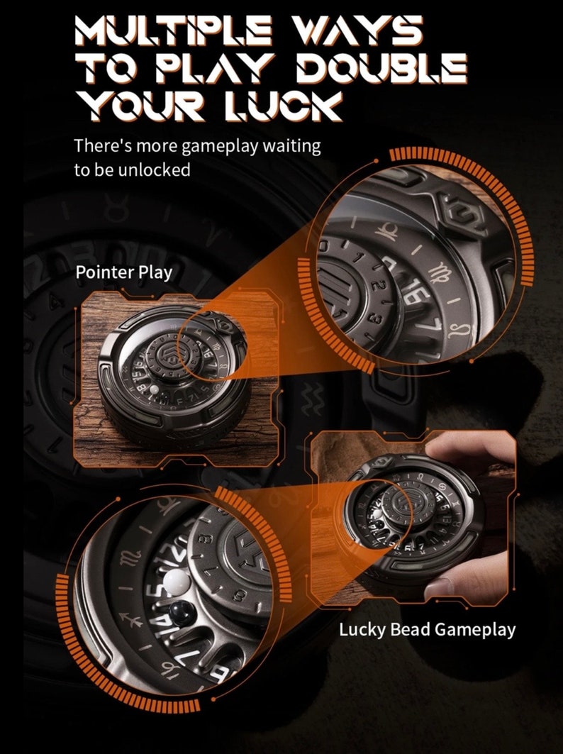 Premium Fidget Mini Turntable Fidget Spinner Roulette Desk Gyro ...