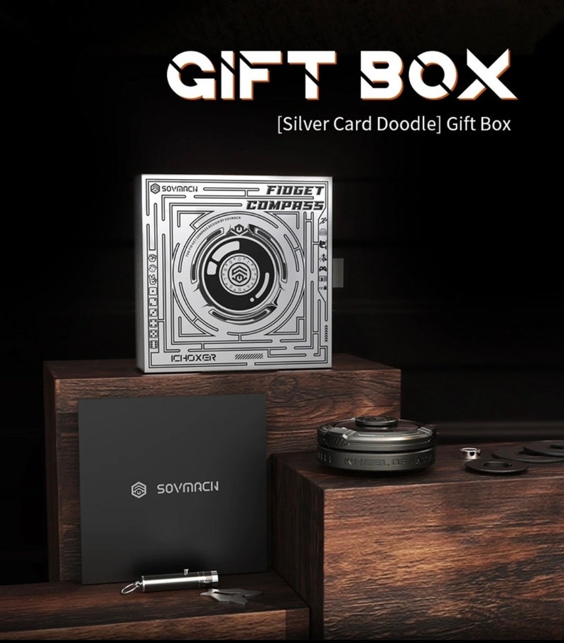 Premium Fidget Mini Turntable Fidget Spinner Roulette Desk Gyro ...