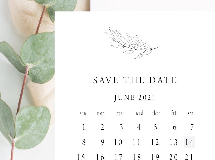 Save the Date Save the Date Cards Calendar Save the Date - Etsy