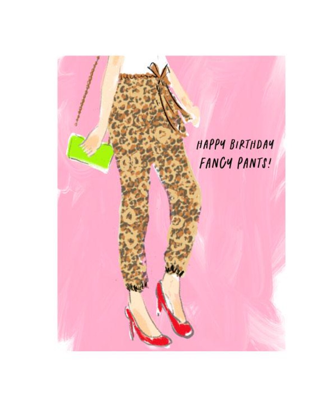 Fancy Pants - Note Card - Etsy