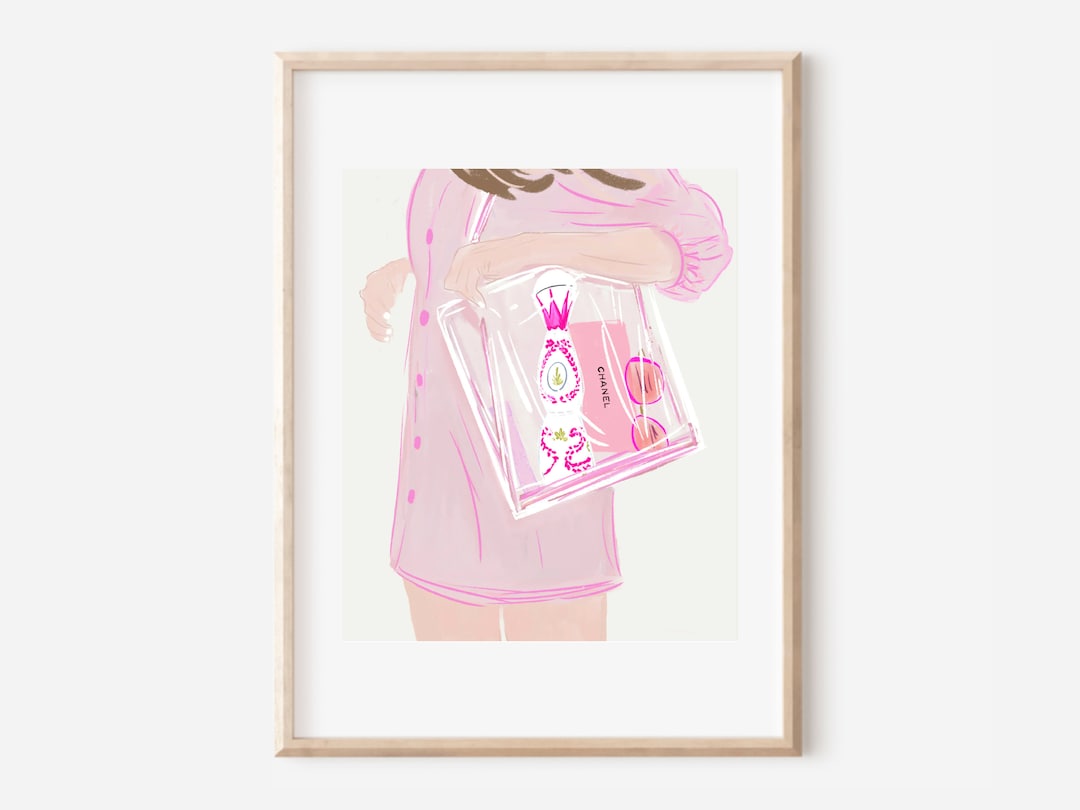Shopping in Style - Art Print - Etsy